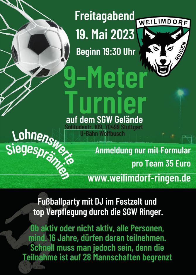 9 Meter Turnier - Weilimdorf Ringen